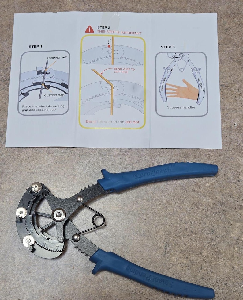 Looper Pliers, One Step 1.5mm 2.25mm 3mm Loops Sizes, Beading, Jewelry ...