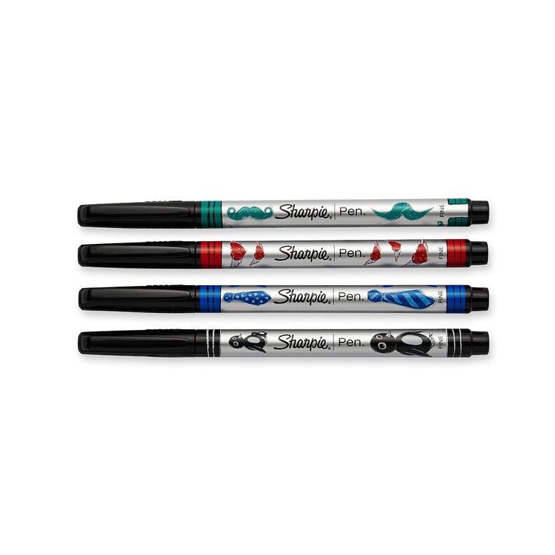 4 Writing Calligraphy Sharpie Wraps Pens Fine Point Tip Pen - Etsy