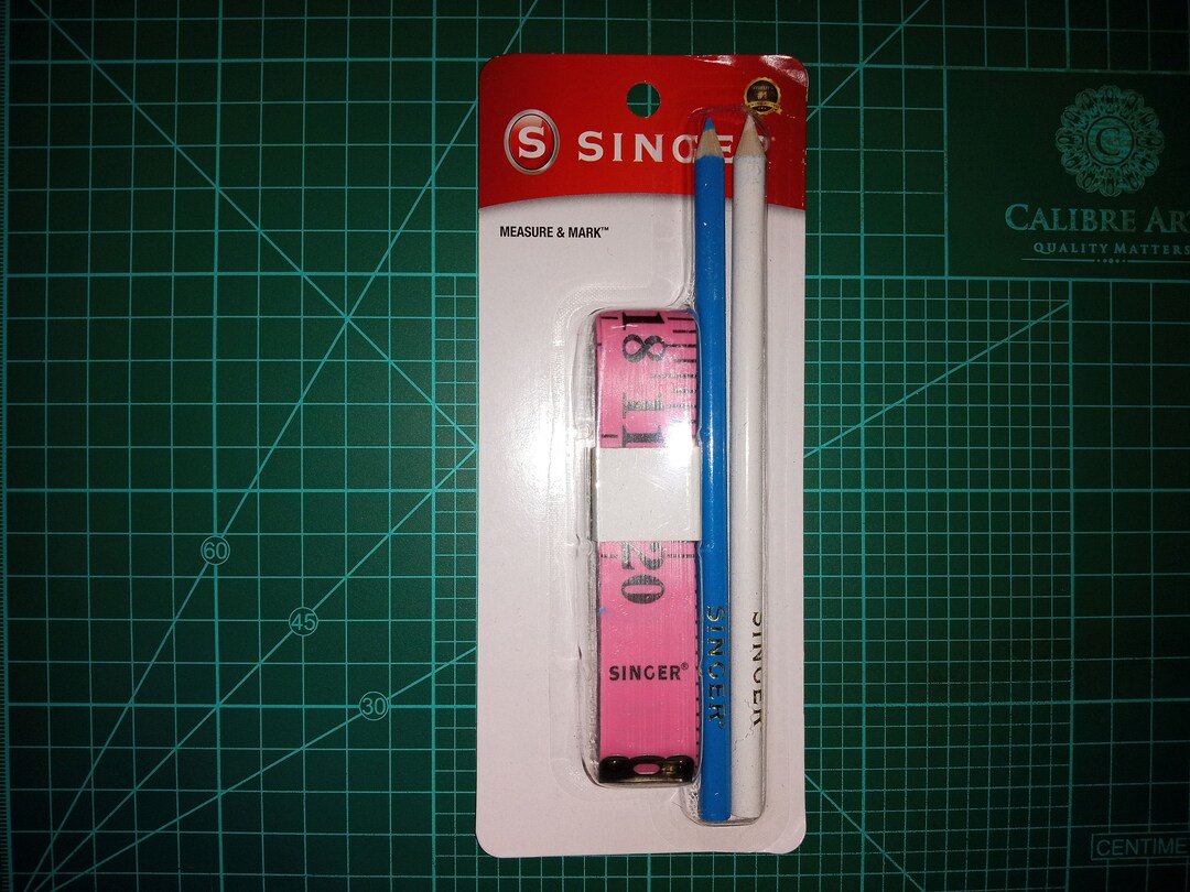 Singer 120 Inch Soft Tape Measure With Marking Pencils Combo, Measure ...