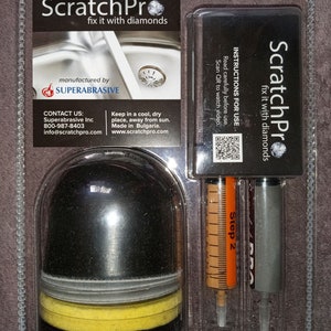 Stainless Steel Polishing and Repair Kit With Diamond Buffing Compounds ...