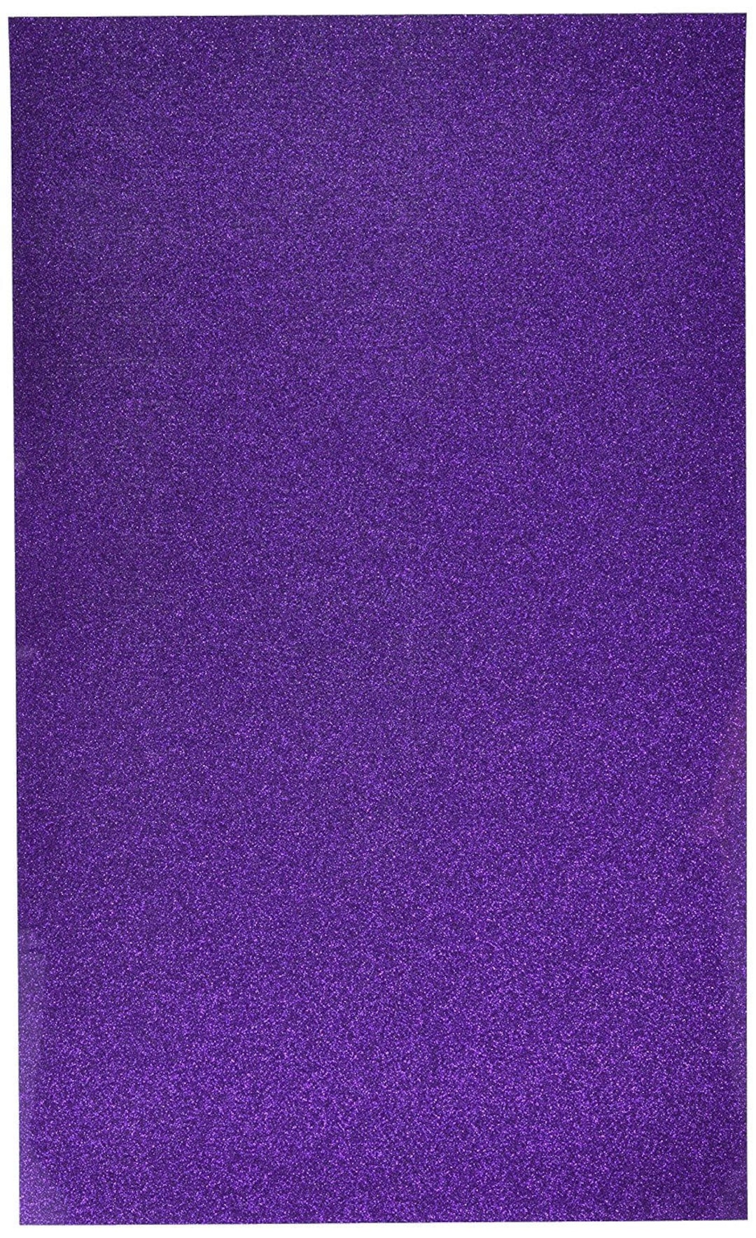 Purple High Glitter HTV Iron on Heat Transfer Vinyl for Most Fabrics ...