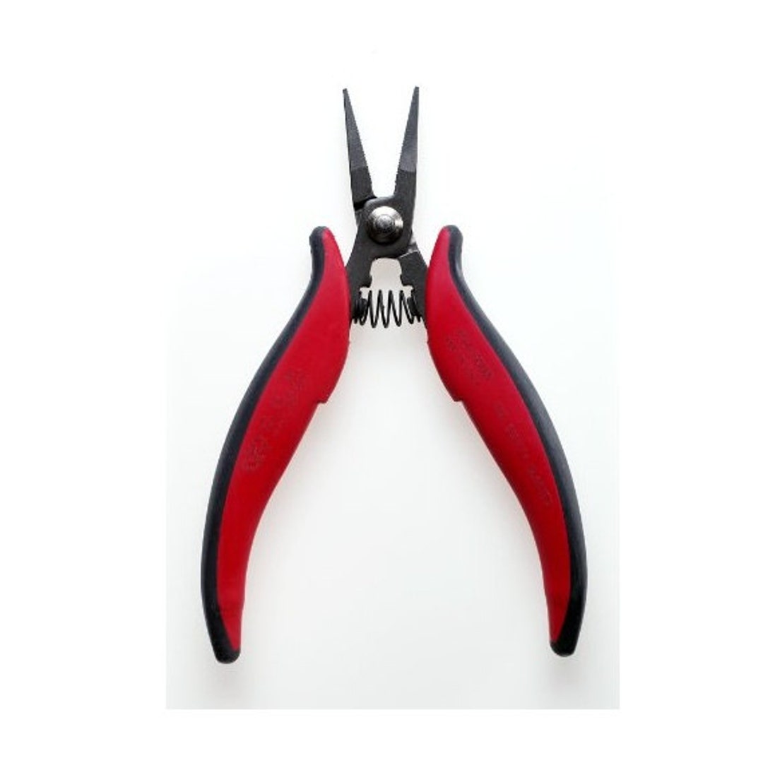Needle Nose Pliers, Heavy Duty Long Pointed Nose Pliers,serrated Jaws ...