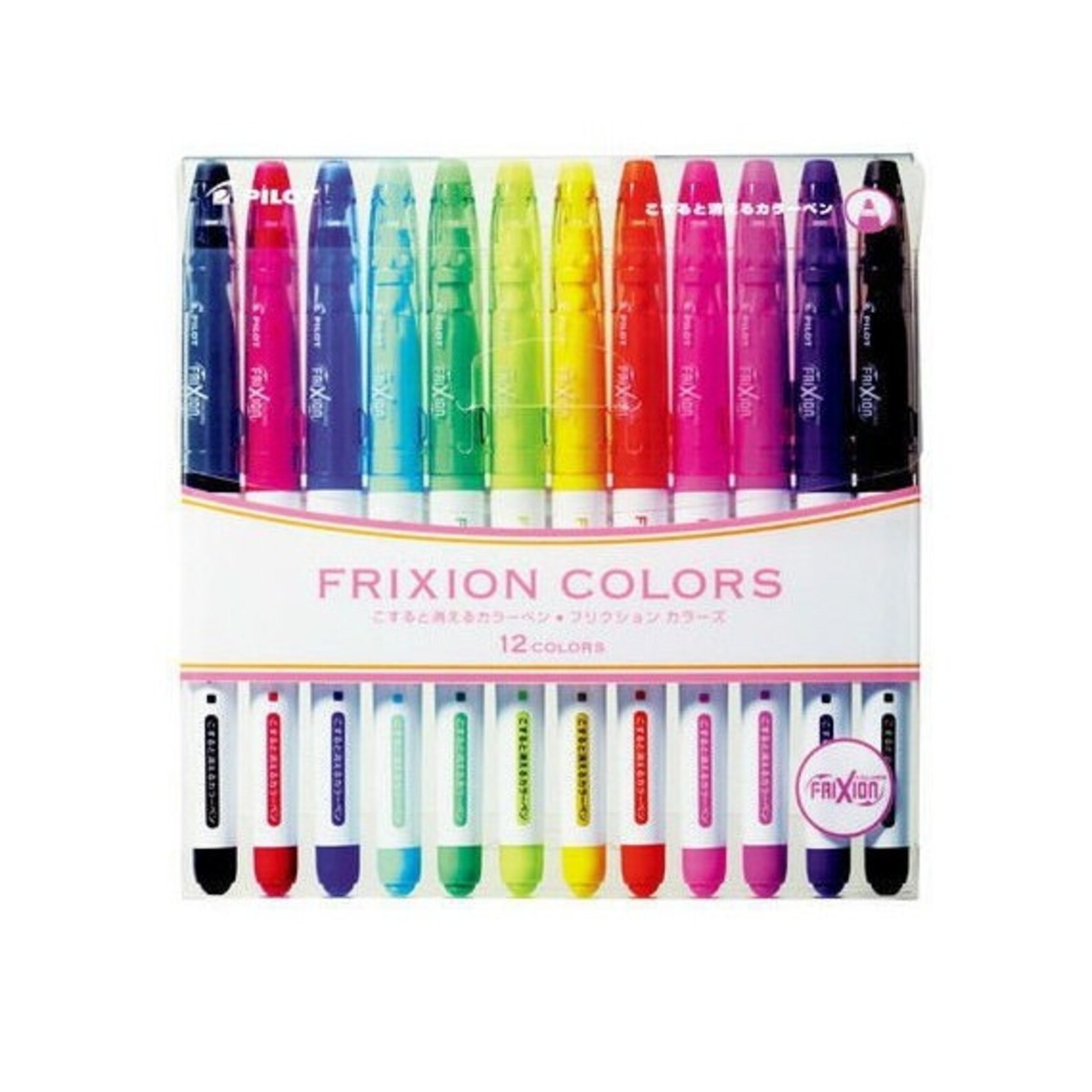 Pilot Frixion Erasable Markers 12 Colors Pilot Erasable | Etsy
