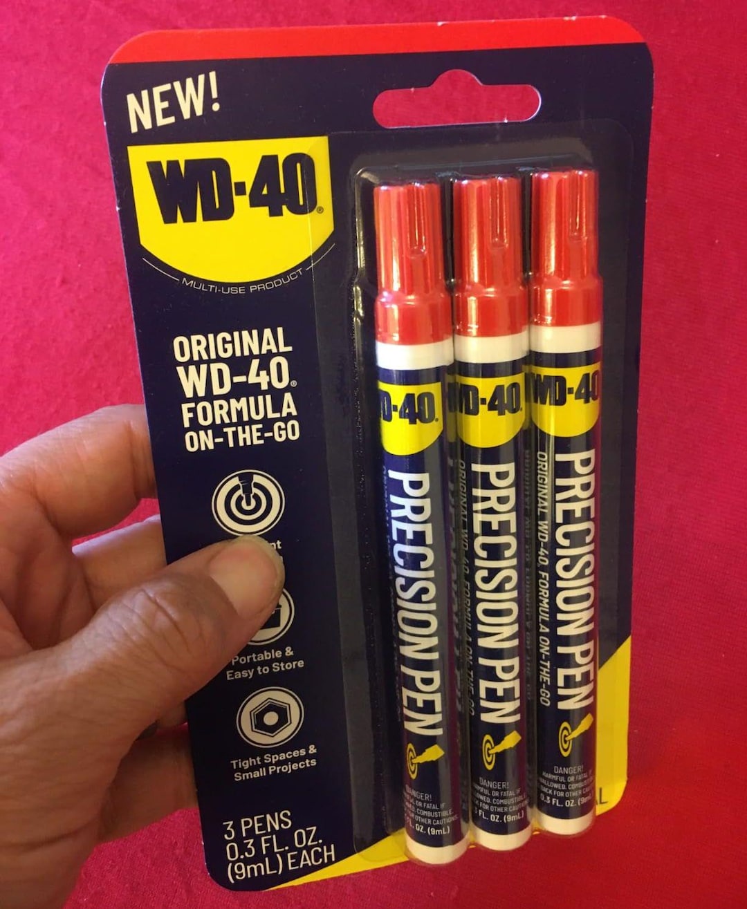WD-40 Precision Applicator On-the-go Pen, WD 40 Original Formula, Pin ...