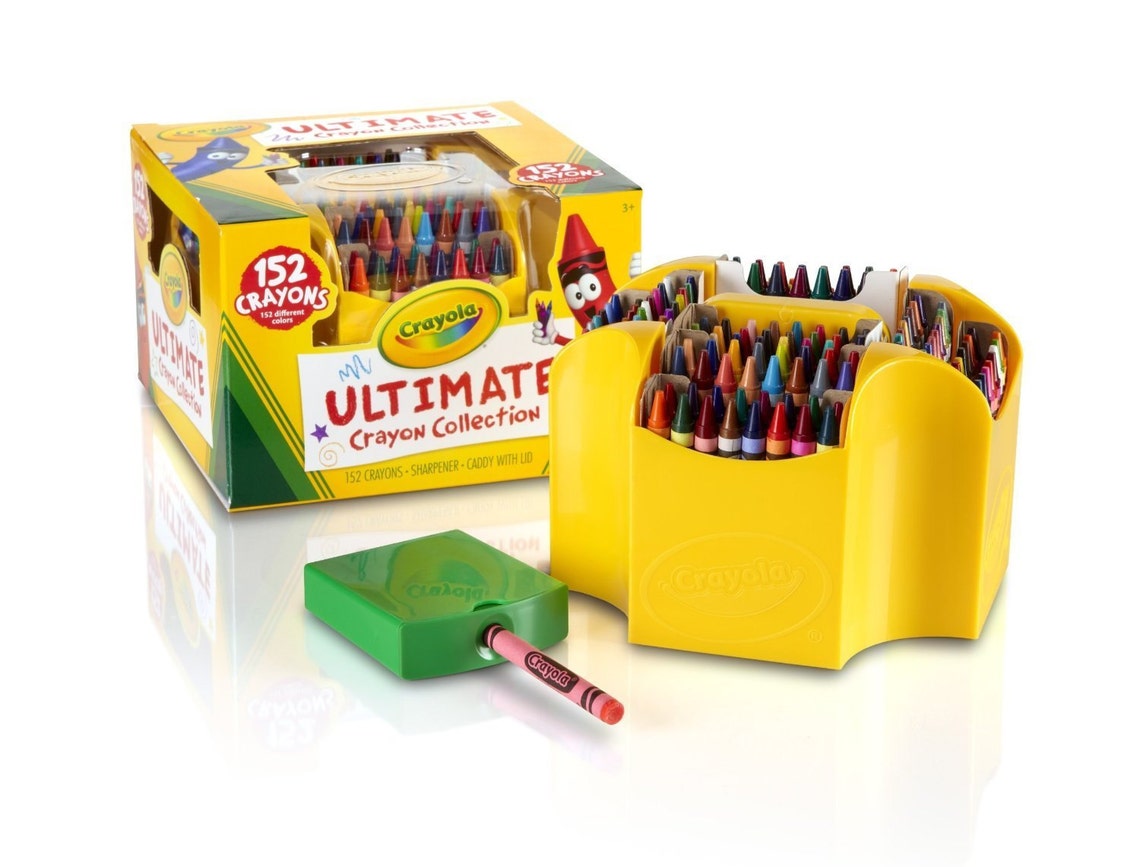 152 Crayons Crayola Ultimate Crayon Set Regular Neon and - Etsy