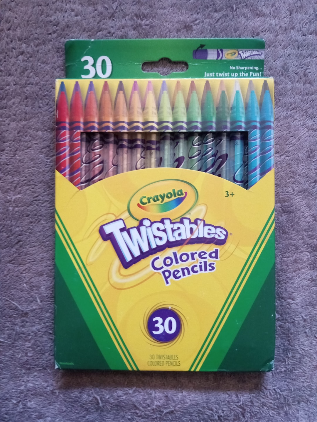 30 Crayola Twistables Colored Pencils; Adult Coloring Books, Drawing ...