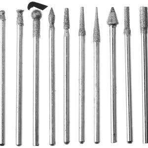 Diamond Tip Bits for Engraving Pen Cordless Precision Engraver; Metal ...