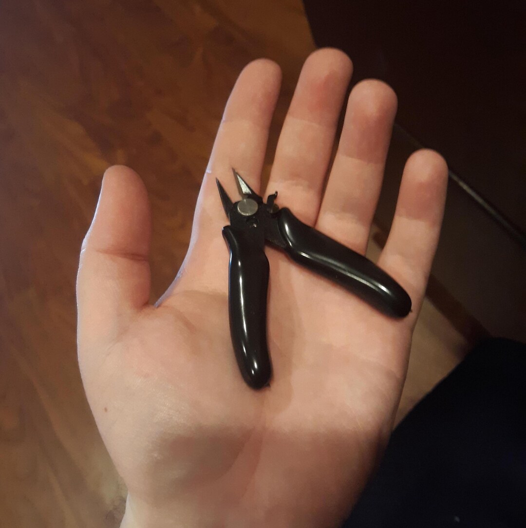 3.5 Inch Mini Cutter, Small Micro Snips, With Sring and Safety Lock - Etsy