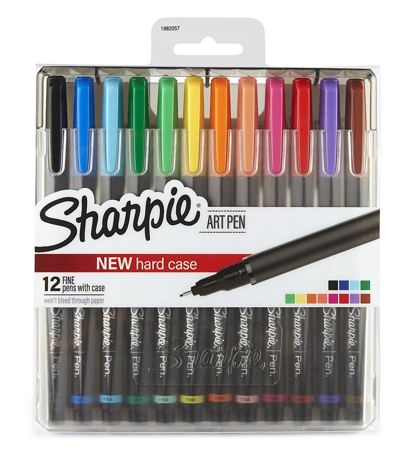 Sharpie Art Pens; Writing, Calligraphy Sharpie Fine Point Pen Stylo, 12 ...