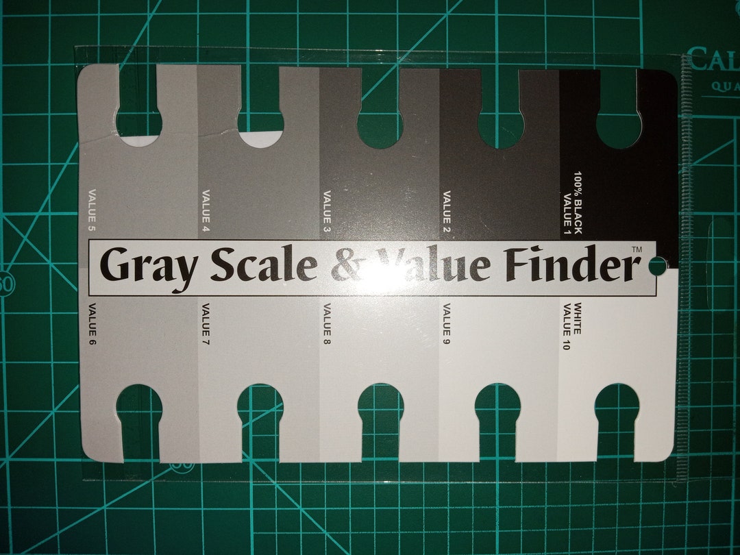 Artists Color Wheel Gray Scale and Color Value Finder for All Media ...