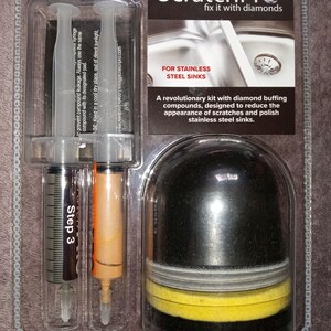 Stainless Steel Polishing and Repair Kit With Diamond Buffing Compounds ...