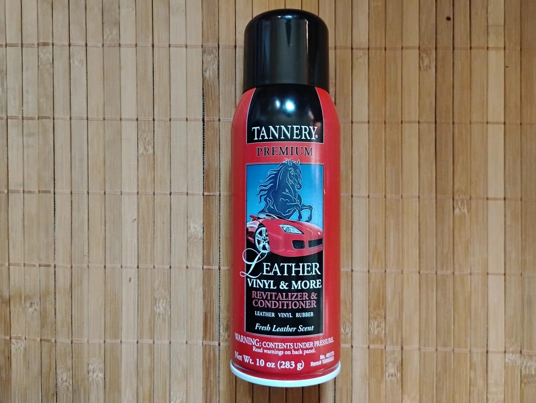Tannery Revitalizer & Conditioner for Leather, Vinyl, Rubber, More ...