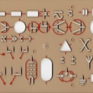 3 Electrical Electronic Drawing Template Stencil, Lettering Guide ...