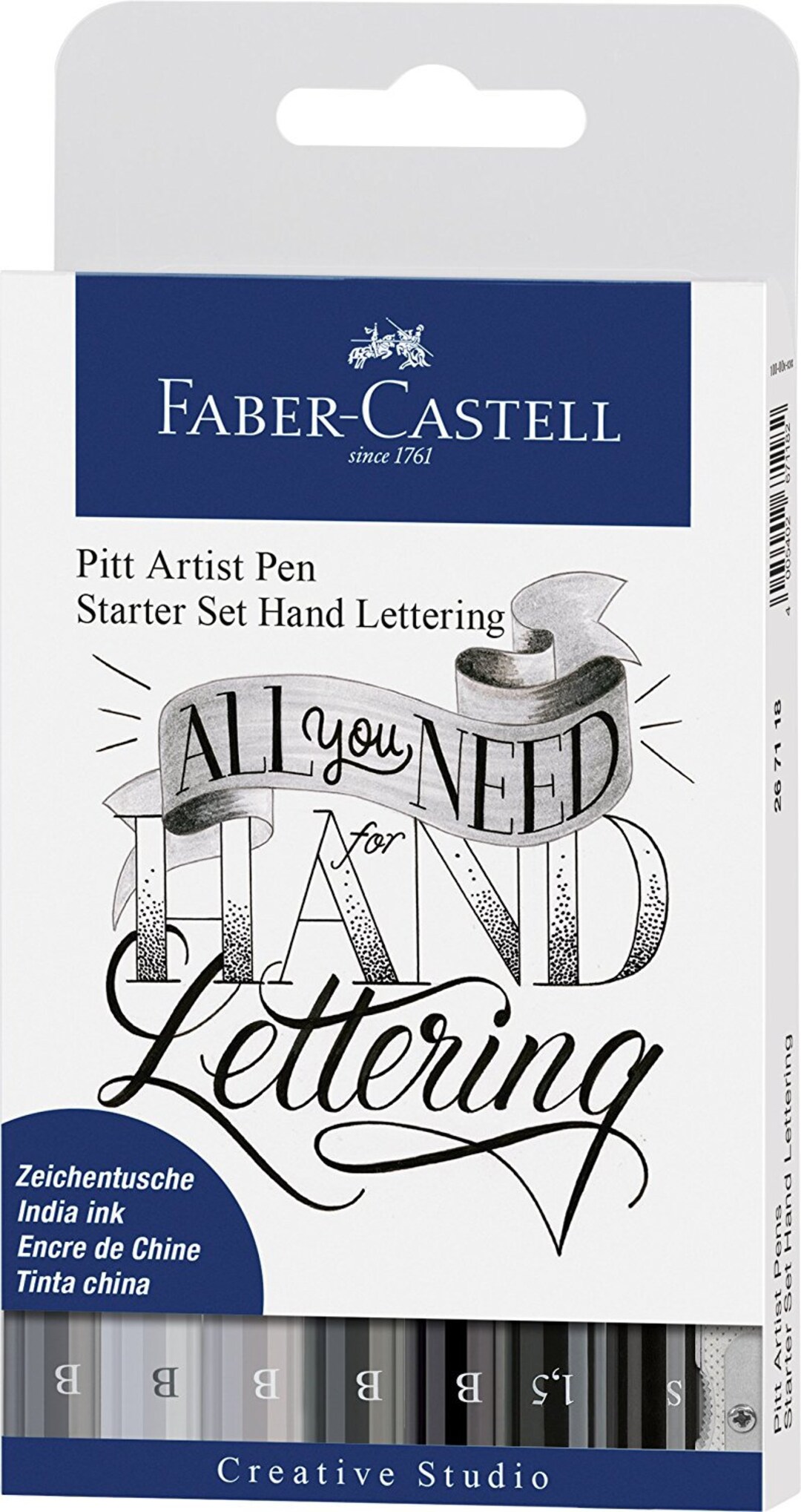 Calligraphy, Hand Lettering Starter Set, Faber-castell PITT Artist ...
