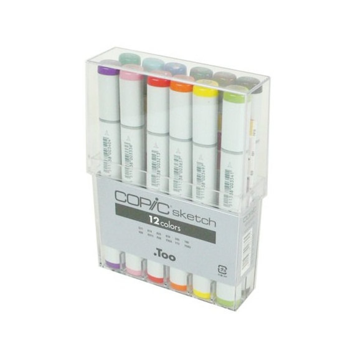 Copic Basic Set Markers Copic Sketch Set of 12 Pens - Etsy