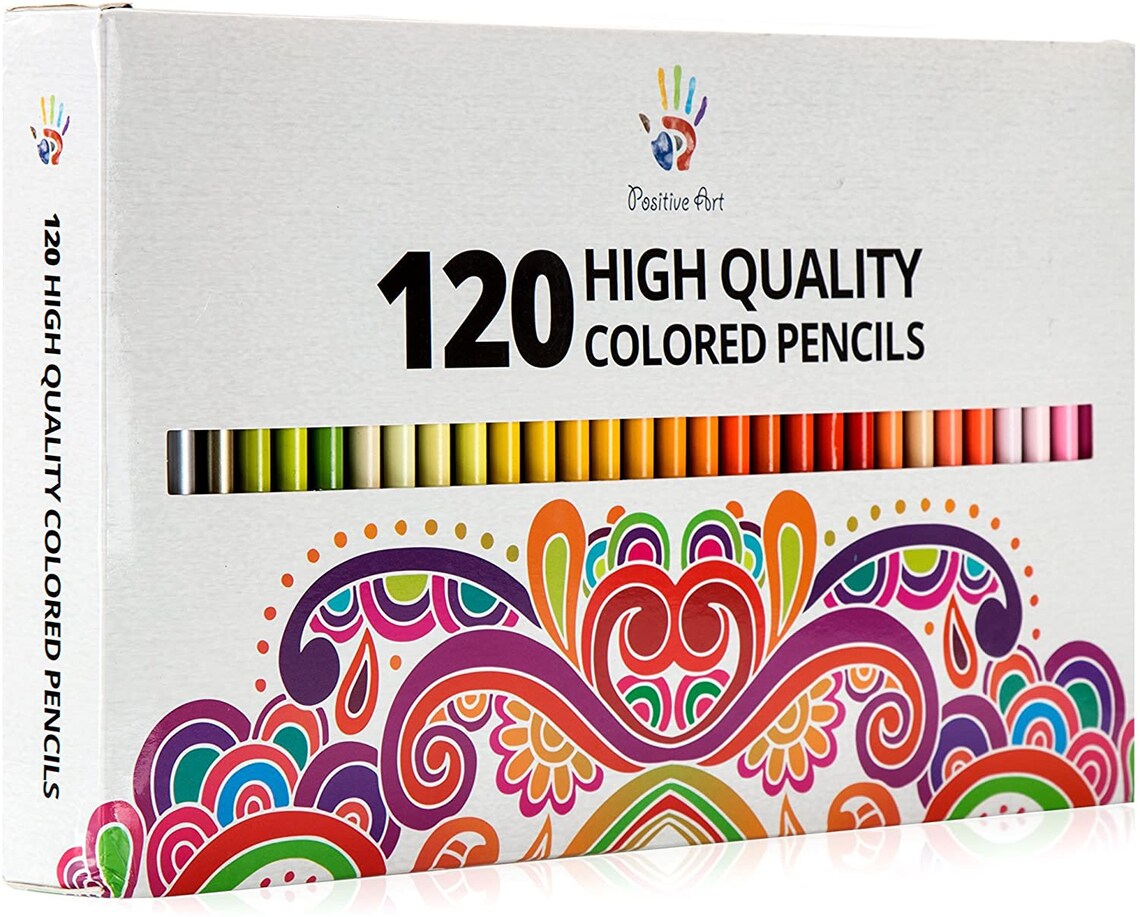 120 Colored Coloring Pencils Adult Coloring Books Drawing - Etsy