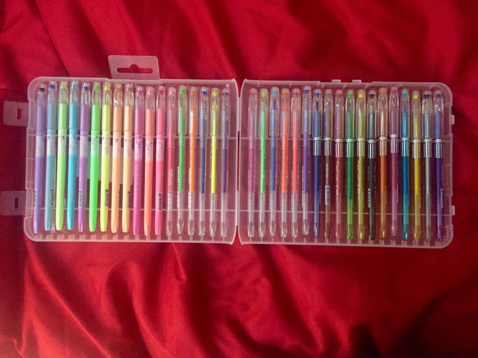 36 Coloring Gel Pens Adult Coloring Books Drawing Bible | Etsy