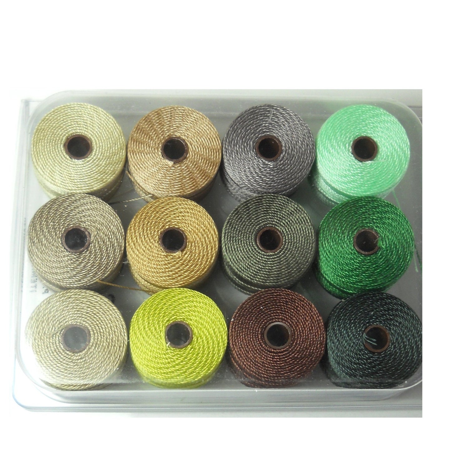 S-lon Beading Thread Mixture 12 Colors Summer Mix. 900 Yards - Etsy