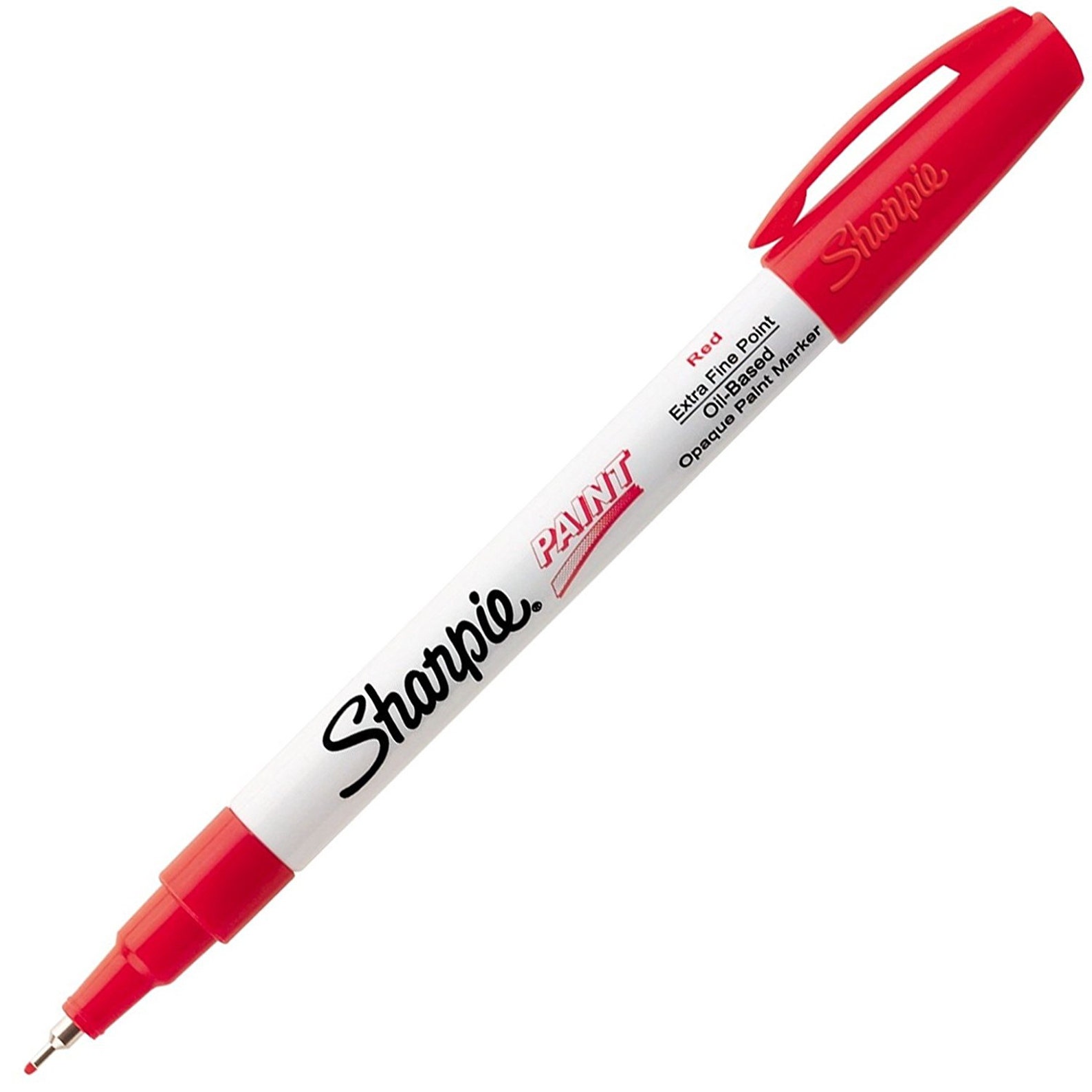 12 Red Sharpie Paint Markers Oil Based Markers Sharpie Extra - Etsy