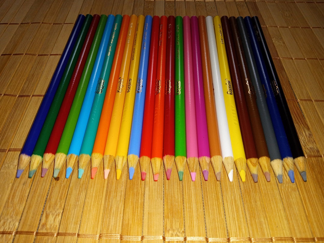 24 Color Pencils, Pre-sharpened; Adult Coloring Books, Drawing, Bible ...