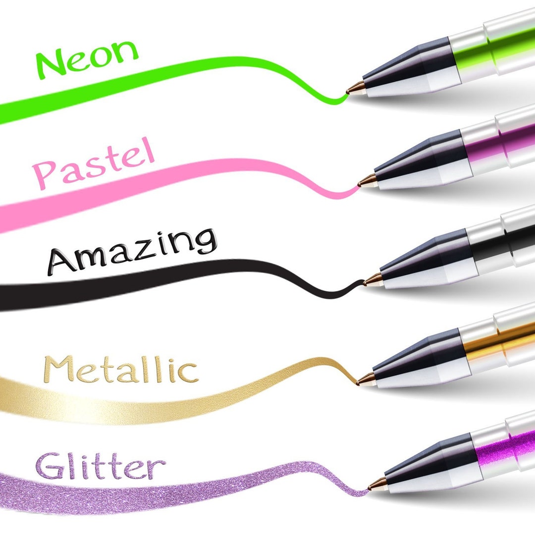 60 Coloring Gel Pens; Adult Coloring Books, Drawing, Bible Study ...