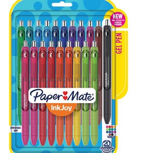 20 Retractable Colored Gel Pens; Adult Coloring Books, Drawing, Bible ...
