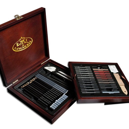 Professional Drawing Pencil Sketch Kit Prismacolor 18 Piece | Etsy