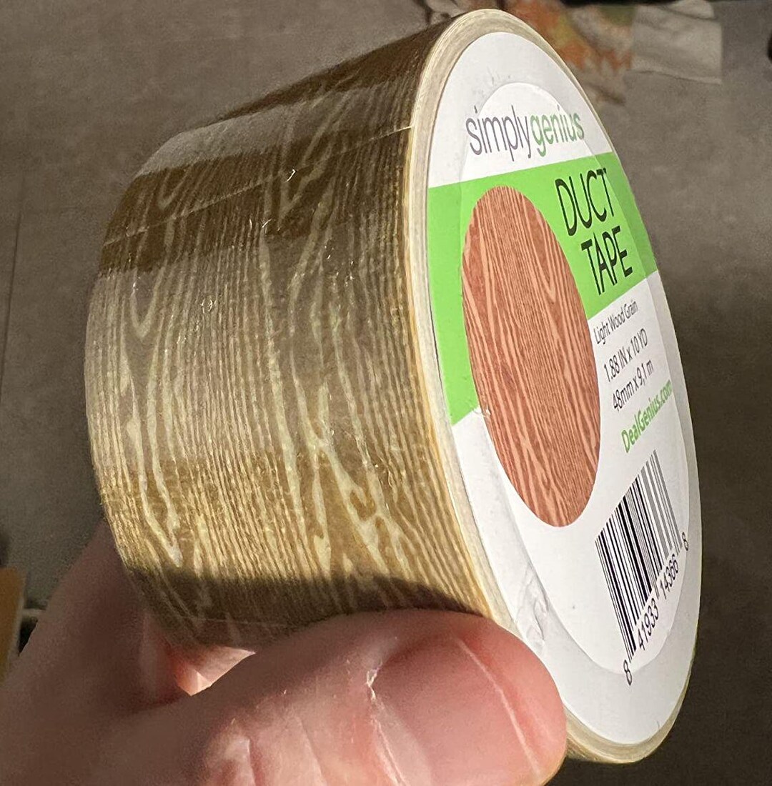 Light Wood Grain Duct Tape, Heavy Duty, 1.8 in X 10 Yards Craft Tape - Etsy