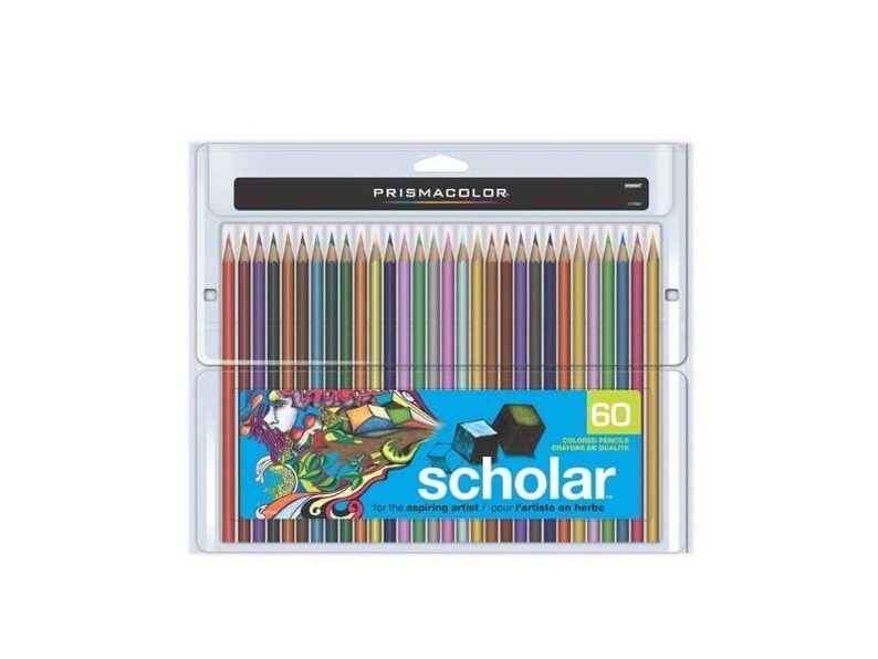 Prismacolor Scholar Colored Set of 60 Pencils Drawing | Etsy