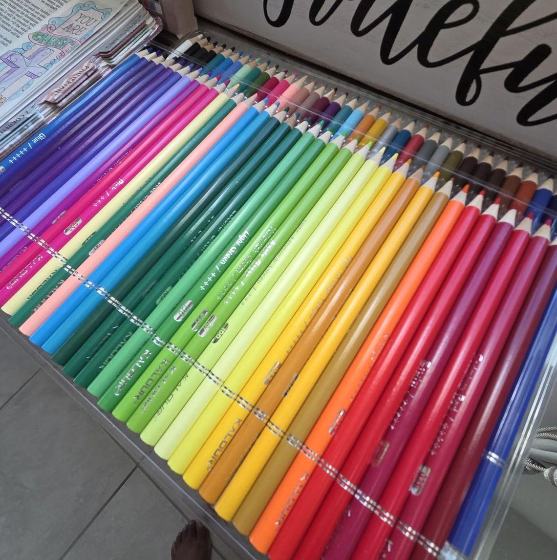 72 Colored Pencils, Soft Core, Highly Pigmented, Art Pencil Set, Adult ...