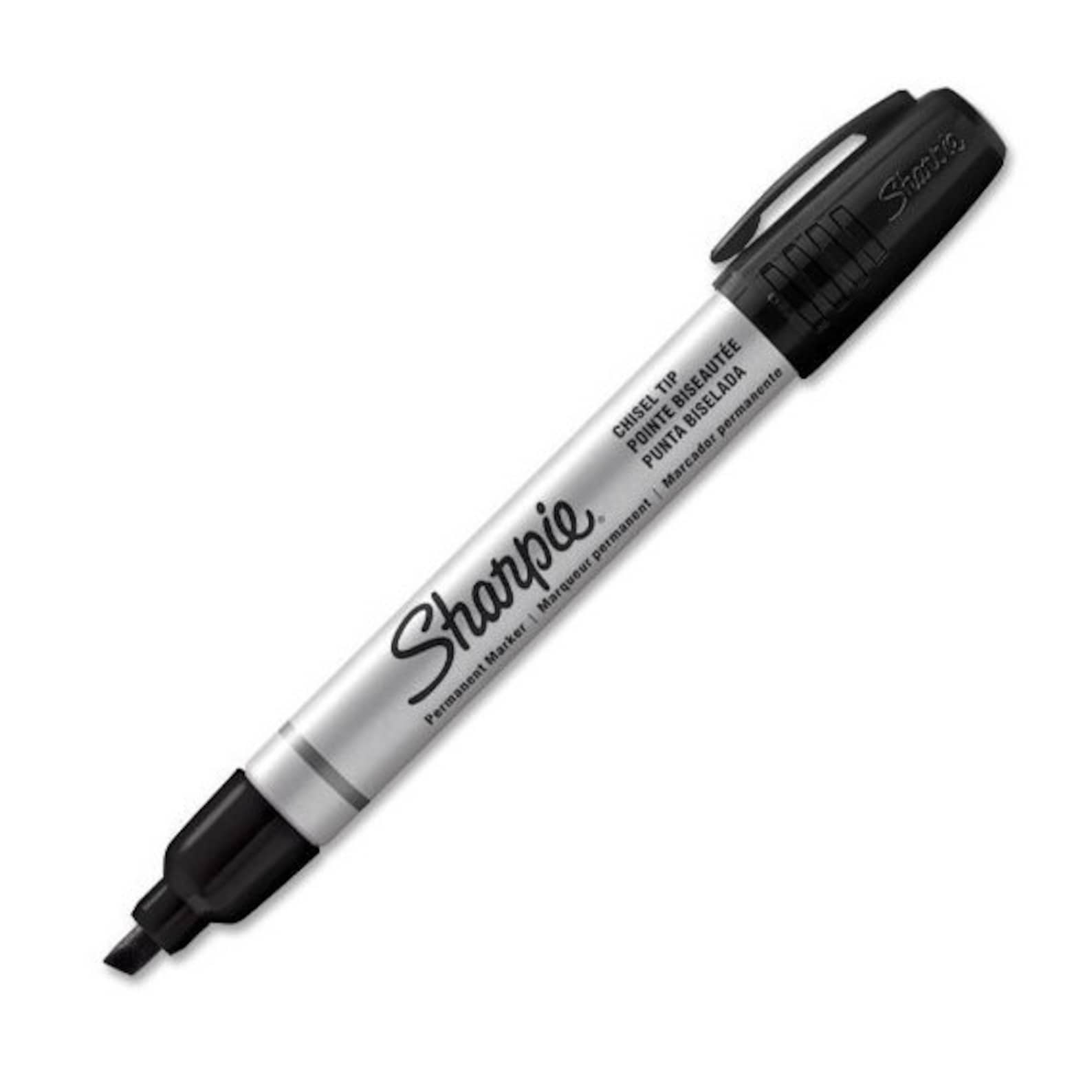 Sharpie Industrial Permanent Marker Chisel Tip Black 12 - Etsy