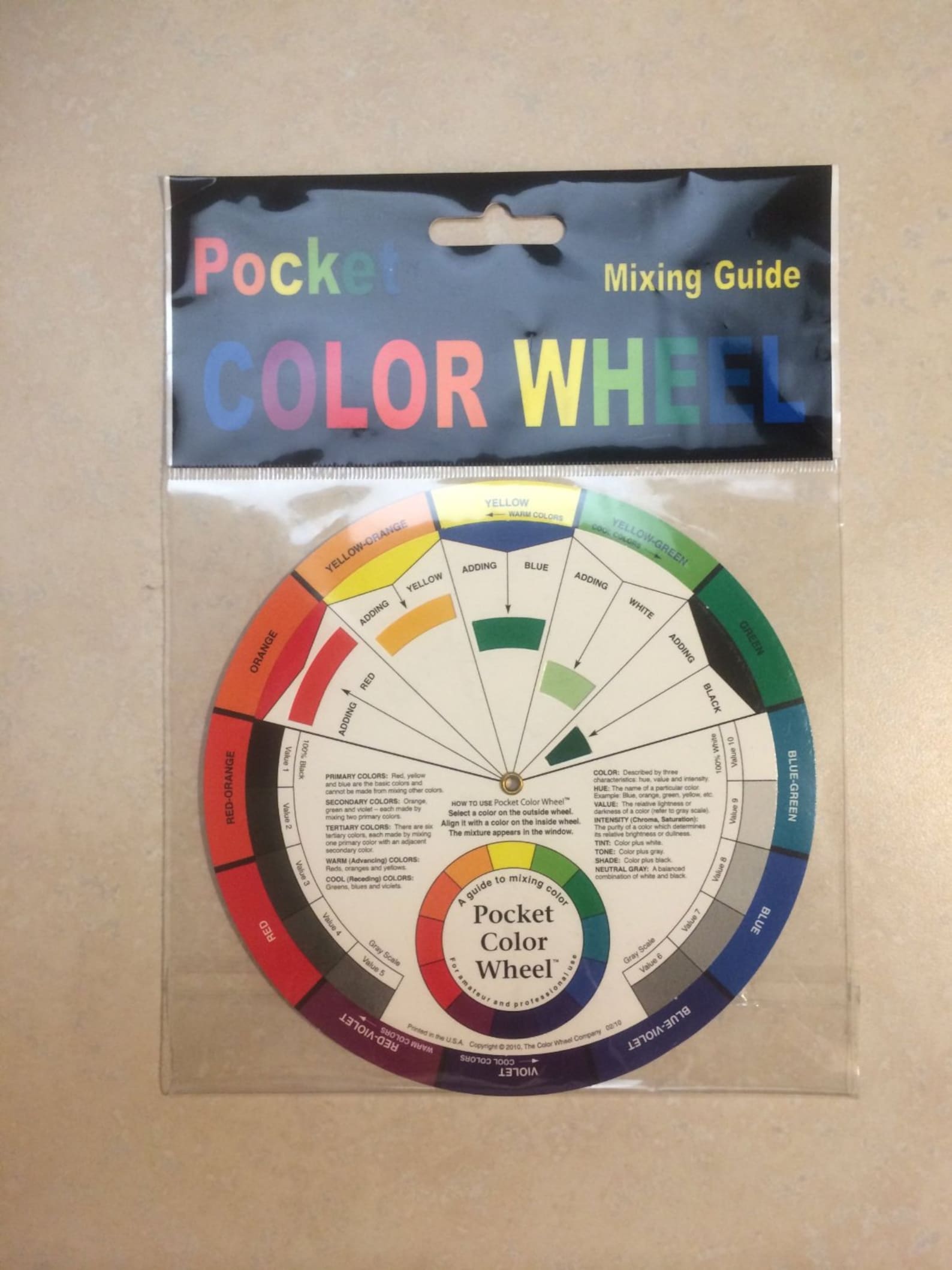 Artists Pocket Color Wheel Mixing Guide Great for Matching - Etsy