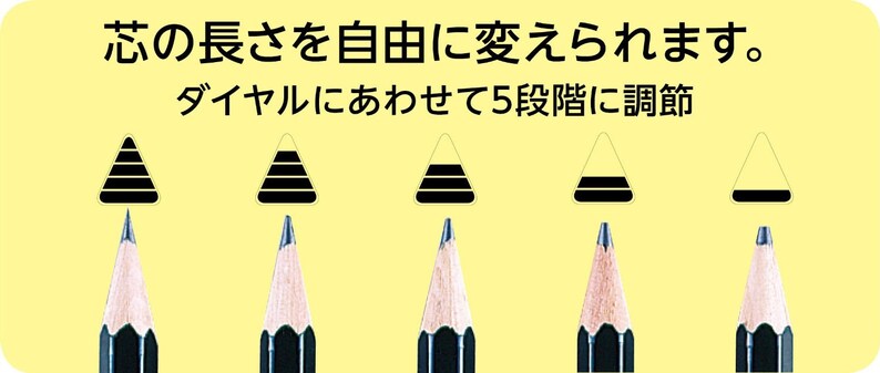 Adjustable Angle Pencil Sharpener; Japanese Stationary, Kutsuwa STAD K ...