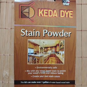 5 Colors Aniline Wood Dye Wood Stain Powder Kit - Etsy