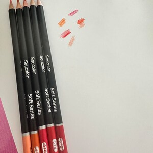 72 Soft Core Colored Pencils Set, Kit; Artist Sketching Drawing Pencils ...