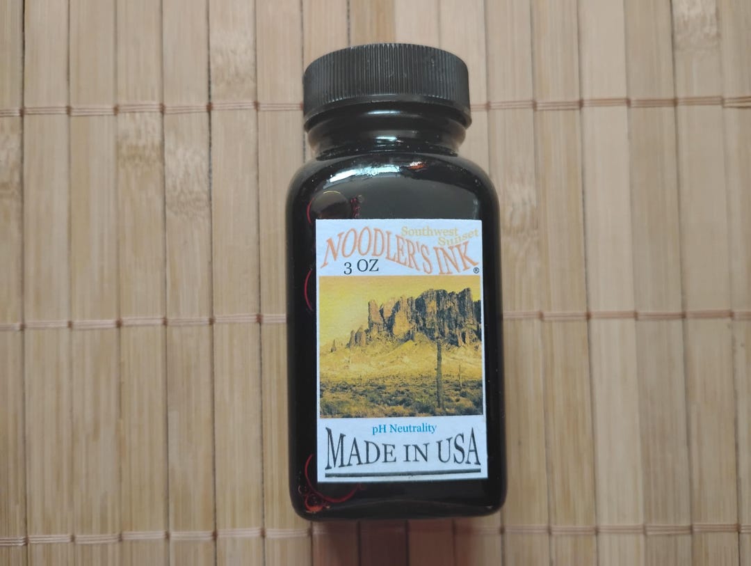 Yellow Southwest "apache" Sunset Fountain Pen Ink, Fountain Pen Bottled ...