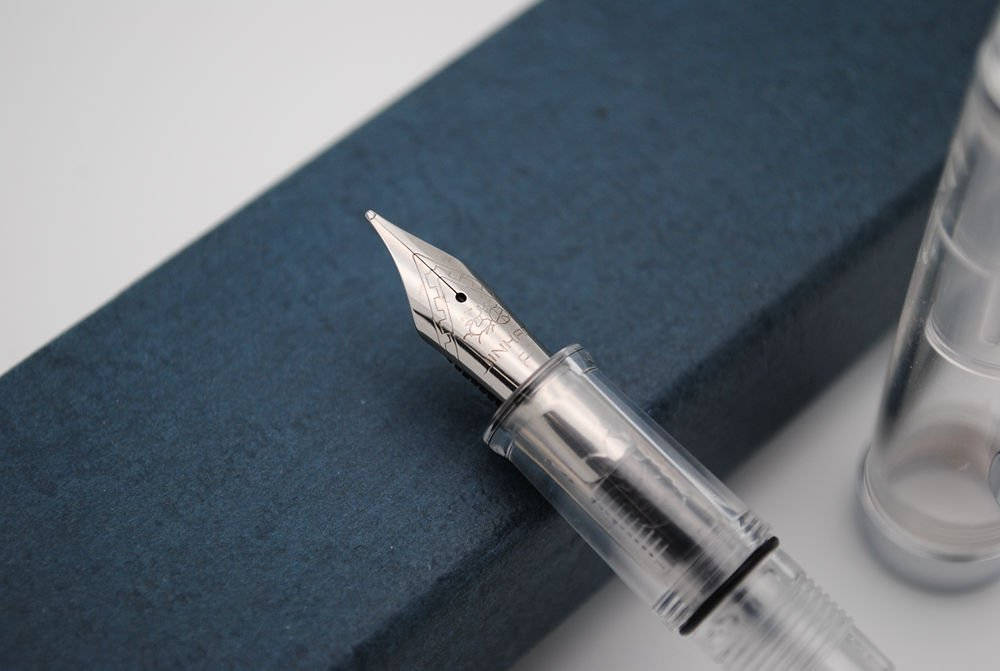 Clear Translucent Demonstrator Fountain Pen, Medium Nib, Fountain Pen ...