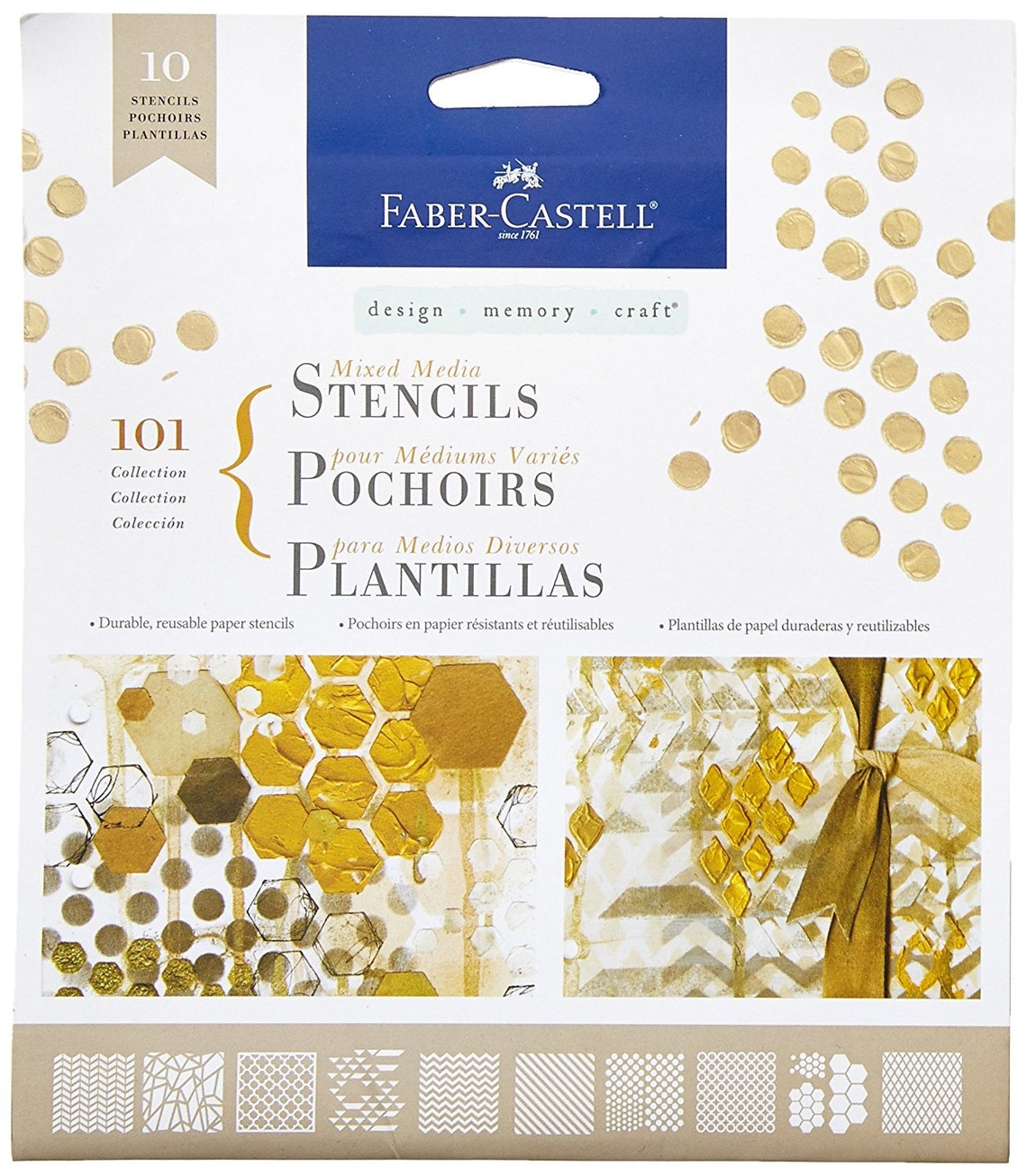 10 Graphic Template Stencil Guides Mixed Media Paper - Etsy