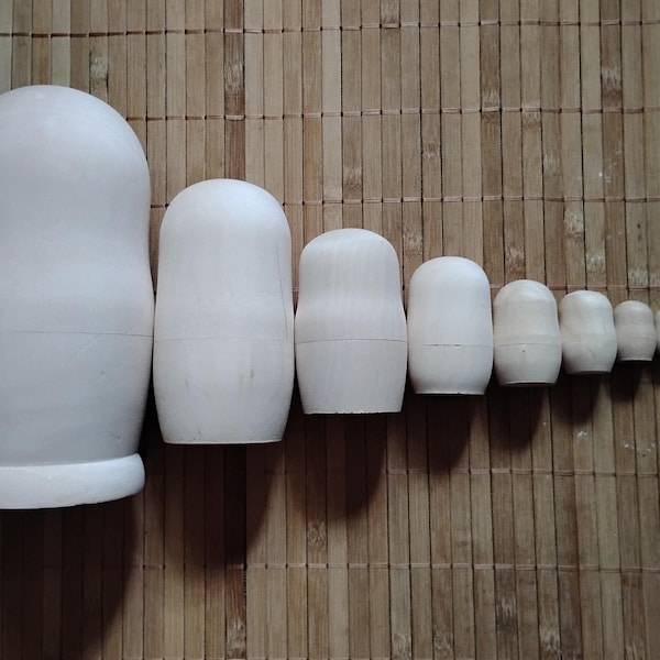 Blank Matryoshka Dolls - Etsy