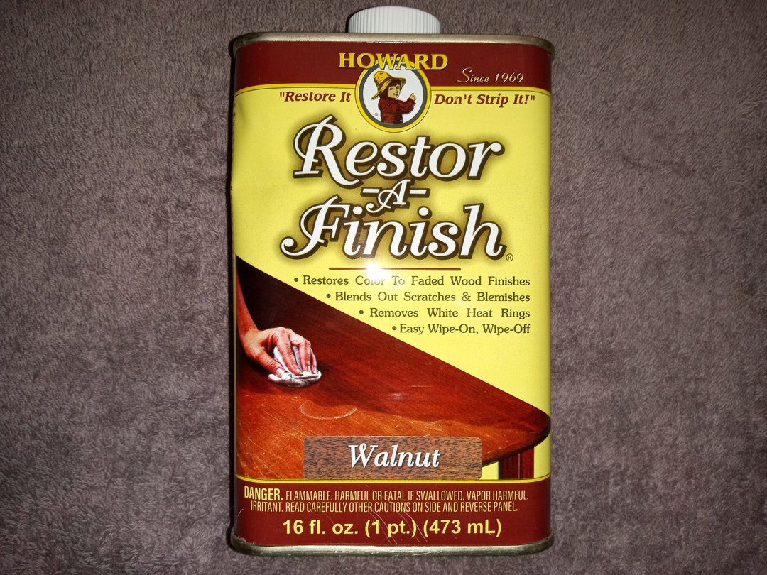 Walnut Restor A Finish Howard RF4016; Restores Wood Finishes, Blending ...