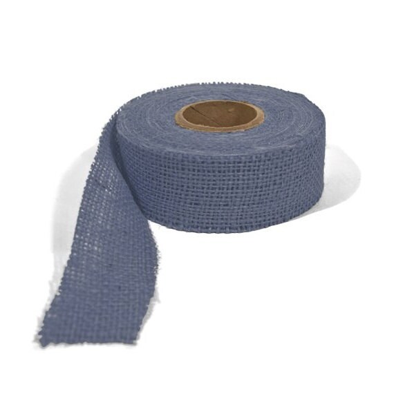 Light Blue Burlap Ribbon Jute Canvas Sheet Natural Jute | Etsy