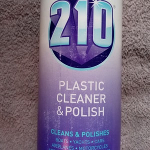 210 Plastic Cleaner / Polish Protects Isinglass, Plexiglas and Vinyl ...