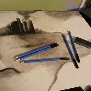 Sketch Kit, Drawing Kit, 26 Piece Graphite and Charcoal Pencil, Stick ...