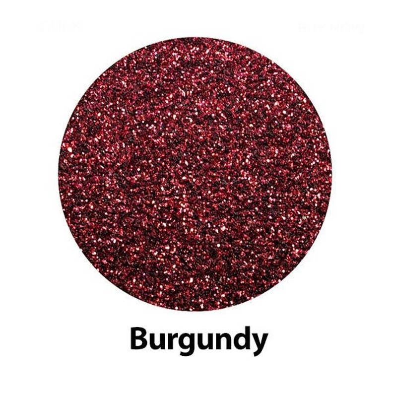 Burgundy Red High Glitter HTV Iron on Heat Transfer Vinyl for | Etsy