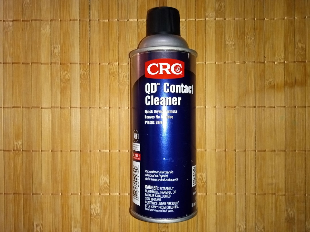 CRC QD Contact Cleaner, Industrial Strength, Quick Drying, No Residue ...