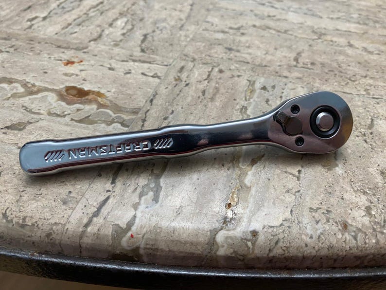 Craftsman 20 X Ratchet Mechanics Tool Set, Standard SAE and Metric, Low ...