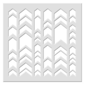 Arrow Template Stencil Guide; Adhesive Texture Stencils; Paint, Glass ...