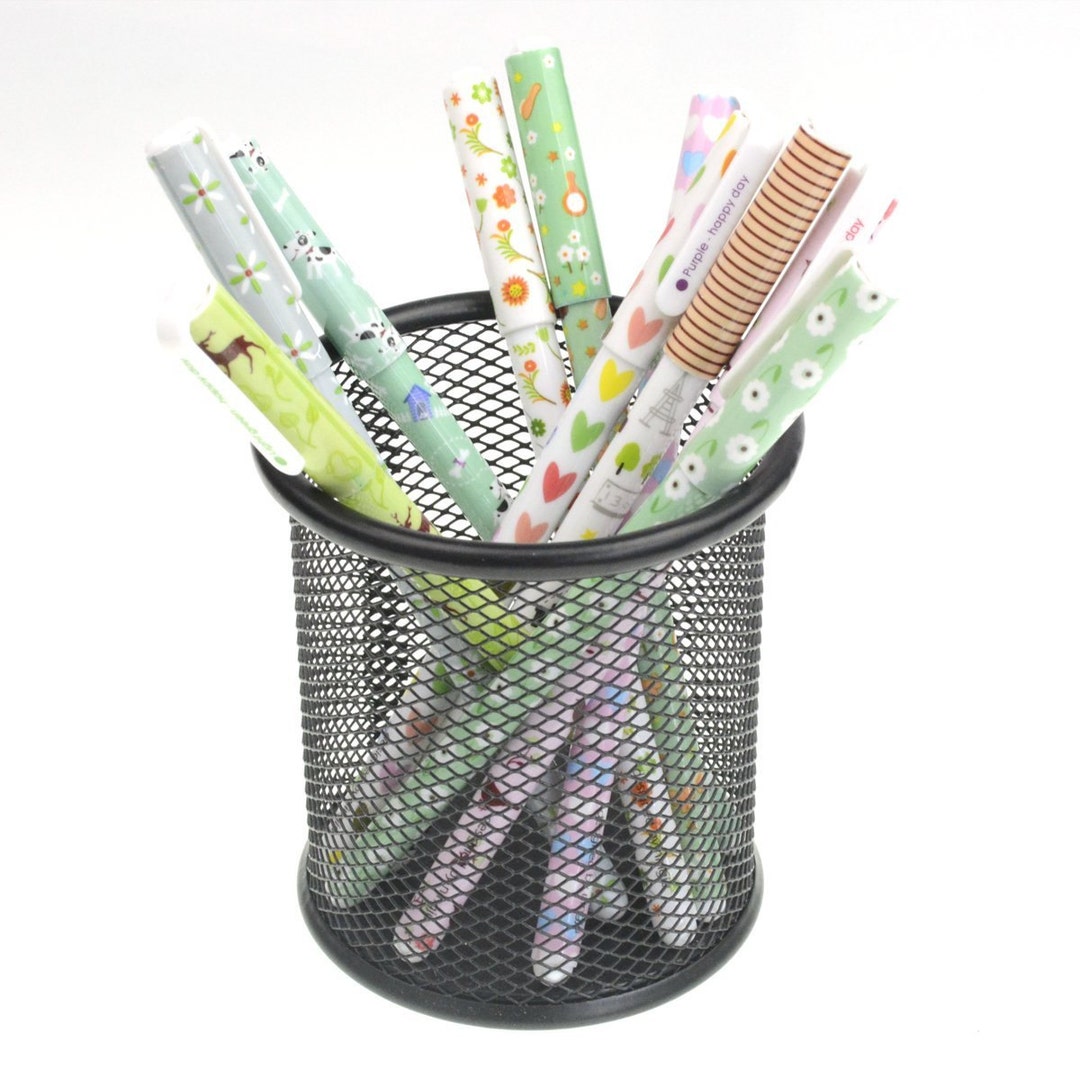 10 Color Kawaii Pens; Cute Pens, Korean Coloring Gel Ink Pens - Etsy