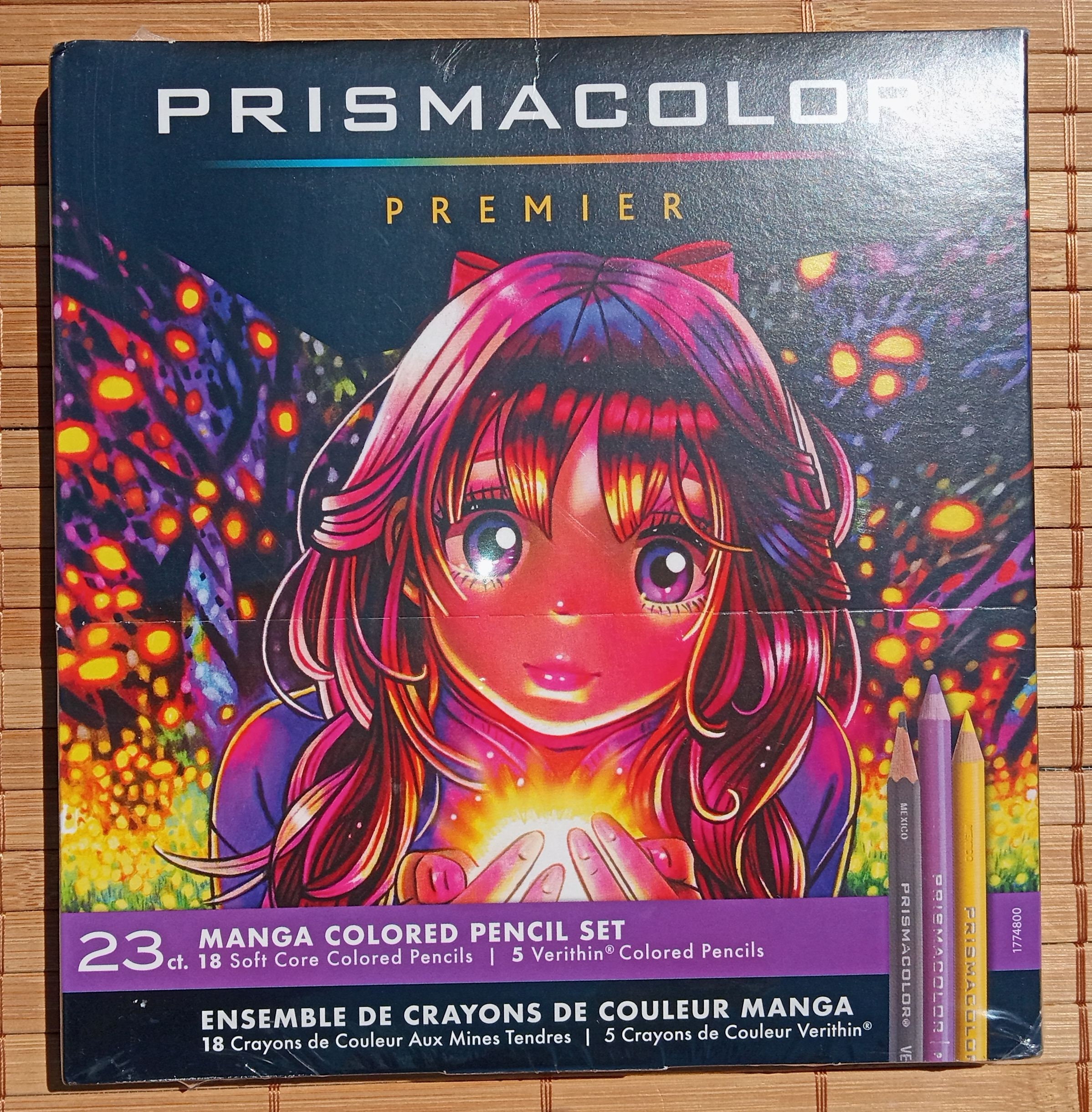 Prismacolor Pencils Manga