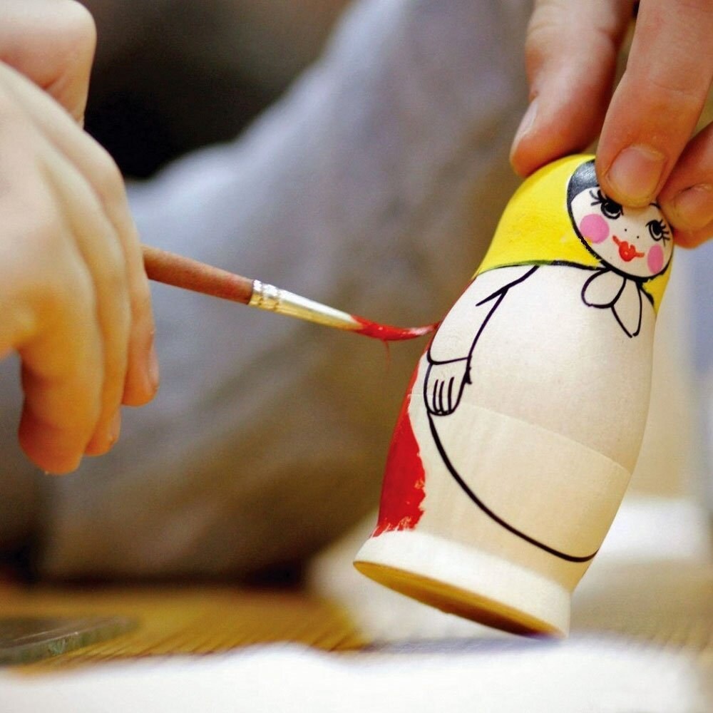 Blank Matryoshka Nesting Doll Bare Wood Russian Matryoshka | Etsy